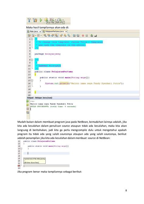 Mengenal Pemrograman Java Docx
