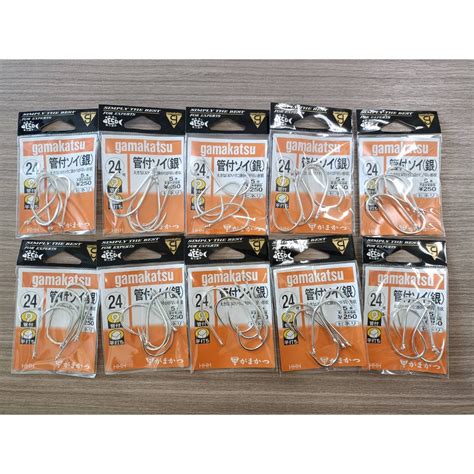 🔥【台南平昇釣具】🔥 Gamakatsu 管付ソイ撞木銀 深海鉤 船釣鉤 大物專用鉤 全新品 鉤子g12260 蝦皮購物