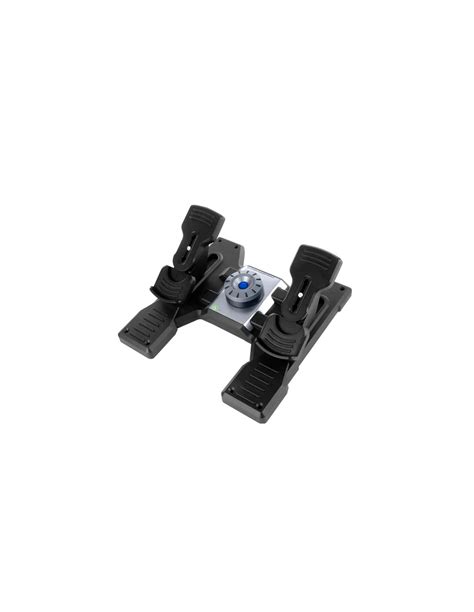 Logitech G Saitek Pro Flight Rudder Pedals Pedales para vuelo