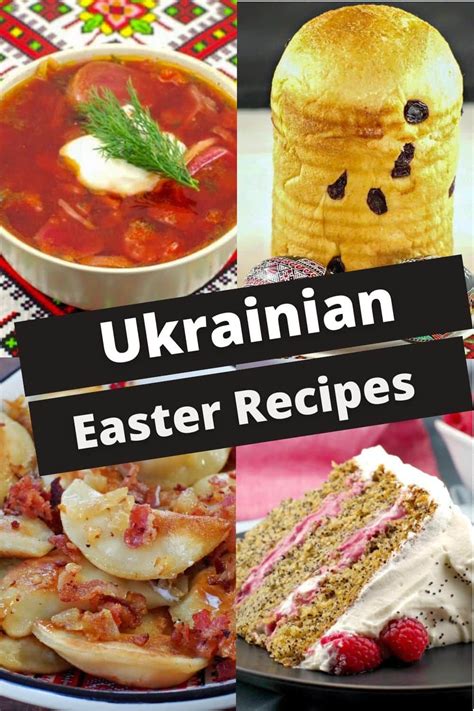 Ukrainian Easter Recipes