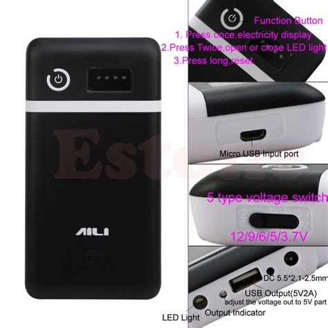 V V V V V Mobiele Power Bank Doos Usb X Vicedeal