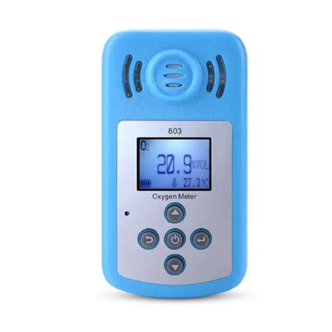 【available 】kxl 803 Oxygen Meter Lcd Display Sound Light Vibration Alarm O2 Concentration