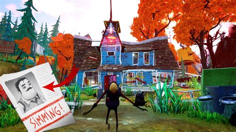 HELLO NEIGHBOR 2 ALPHA 1 FULL GAMEPLAY NEIGHBOR IS SIMMING
