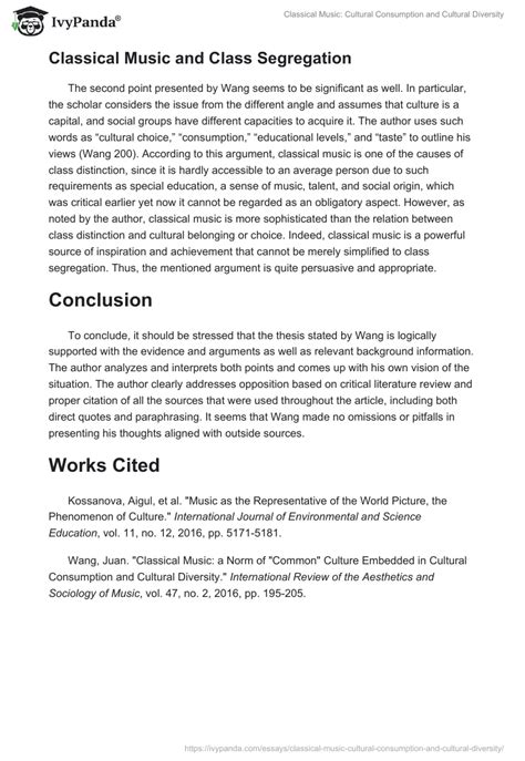 Classical Music Cultural Consumption And Cultural Diversity 564