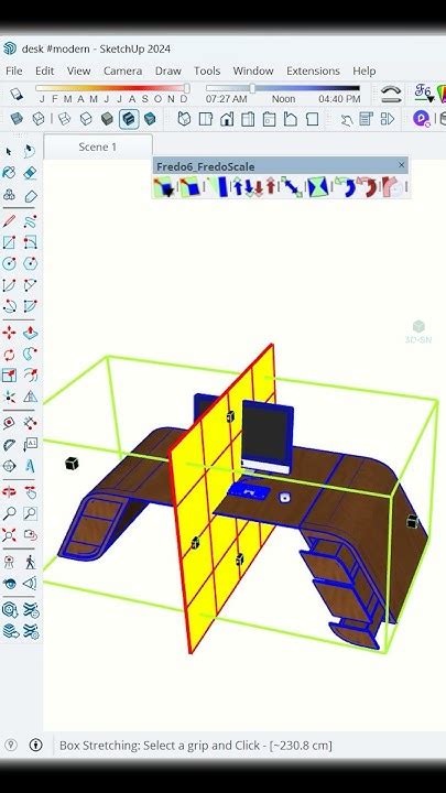 How To Use Sketchup For Interior Design In This Video I Used The Fredo6 Fredoscale Plugin
