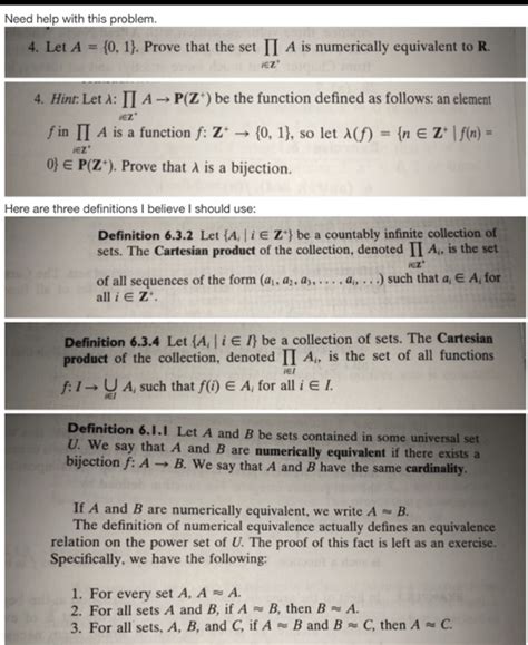 Solved Need Help With This Problem 4 Let A 0 1 Prove Chegg Com
