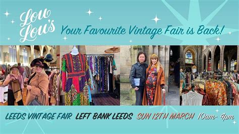 Lou Lous Leeds Vintage Fair Left Bank Leeds March 12 2023