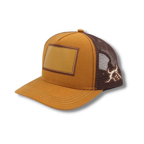 Boné Personalizado Marrom Marca De Gado Personalizado Até 3 Letras E