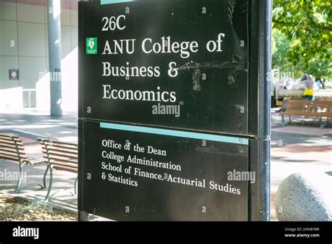 Anu Canberra Australian National University And College Of Business