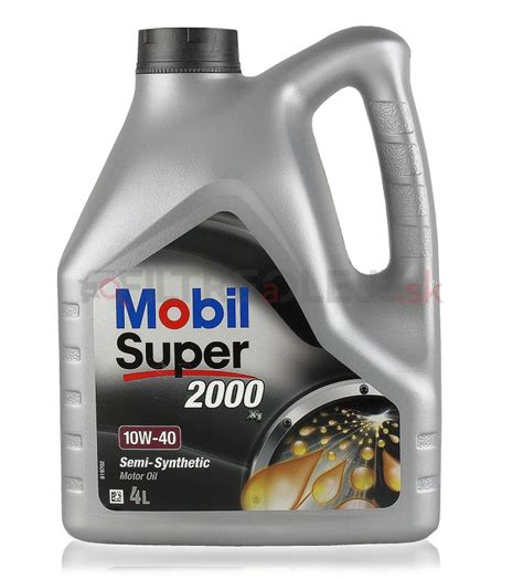 Mobil SUPER 2000 X1 10W-40 4L :: Filtre, oleje,mazivá, aditíva a iné ...