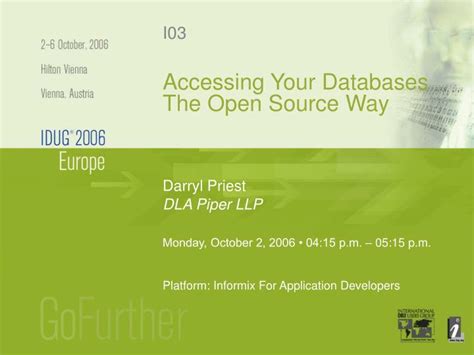Ppt Accessing Your Databases The Open Source Way Powerpoint