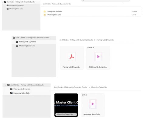 Joel Klettke Fishing With Dynamite Mastering Sales Calls Bundle