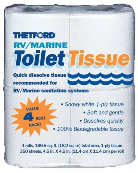 Thetford Rv Marine Toilet Dhf10 Tissue Toilet Paper For Rv And