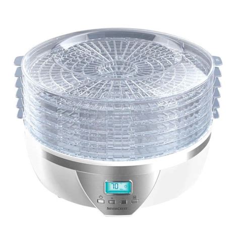 ᐉ Сушилка электрическая Silver Crest Sda 350 A2 для овощей фруктов грибов мяса 350 Вт 5 лотков