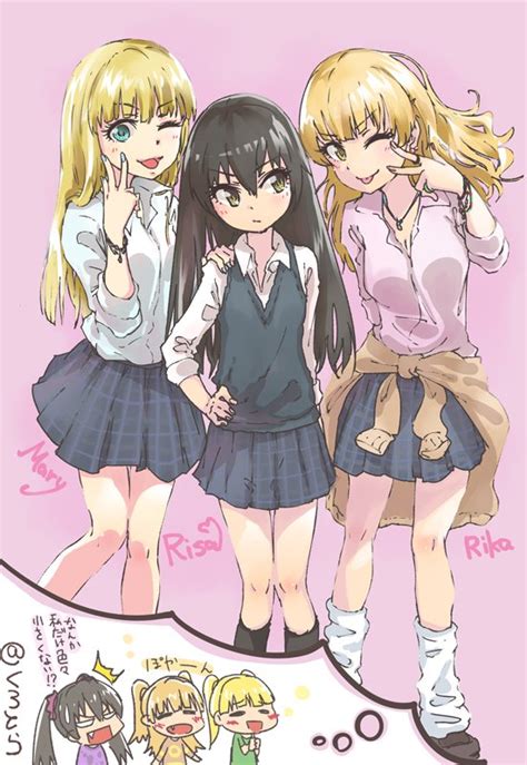 Jougasaki Rika Matoba Risa And Mary Cochran Idolmaster And 1 More