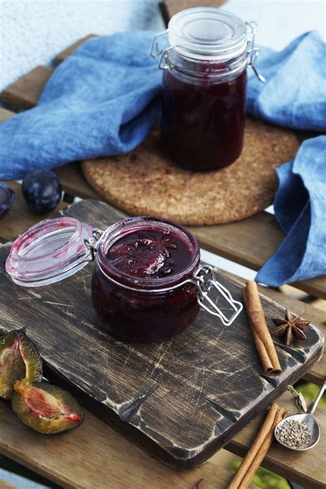 Пряное сливовое варенье — Фудблог Кристины Белько рецепты подборка меню
