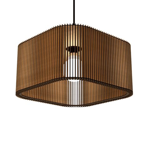 Luminária Pendente Ayla Modelo Ripado LENOBRE