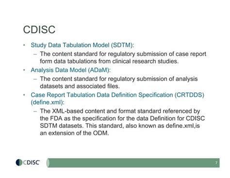 Cdisc Cdash Ppt