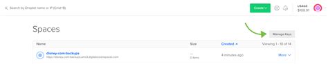 Digitalocean Spaces Storage Provider Spinupwp