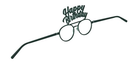 🎂 Happy Birthday Glasses Party・ 3mf File For 3d Printing・cults