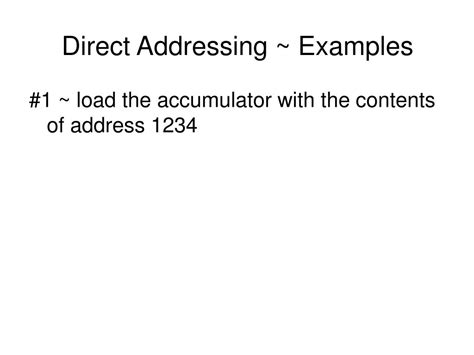 PPT Memory Addressing Techniques PowerPoint Presentation Free Download ID