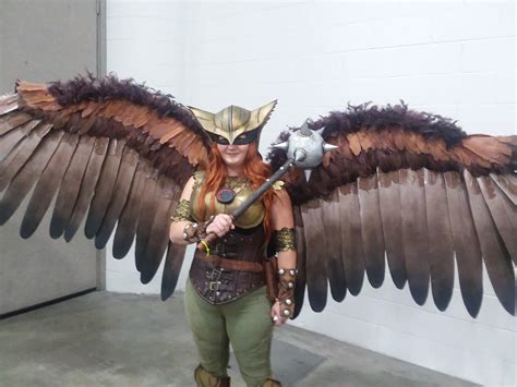 fanx 2022 hawk girl by vipermk1sc on deviantart