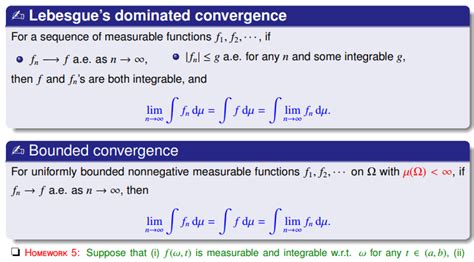 Lebesgues Dominated Convergence For A Sequence Of