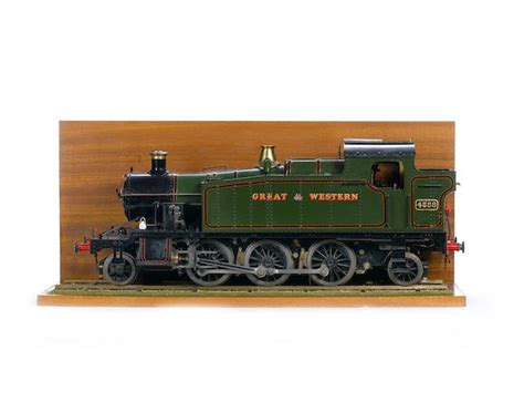 Bonhams Scratch Built 3½ Gauge Live Steam Model Of A Great Western 2