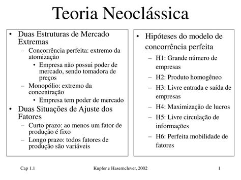Ppt Teoria Neoclássica Powerpoint Presentation Free Download Id