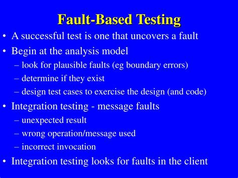 Ppt Software Specification Kxa233 Lecture 11 Oo Testing Ch 22