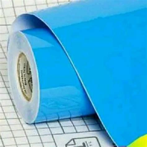 Jual Stiker Aquarium Skotlet Background Aquarium Stiker Akuarium Warna Biru Glossy Stiker