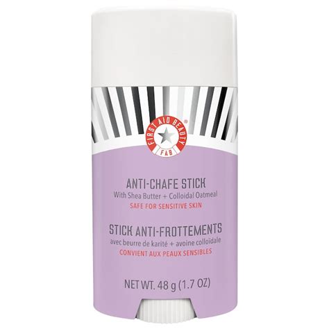 Anti Chafe Stick With Shea Butter Colloidal Oatmeal First Aid