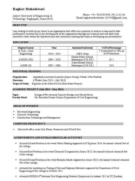 raghav resume pdf engineering learning