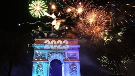 Nouvel An 2023 Paris Londres New York Sydney Dubaï Les Images