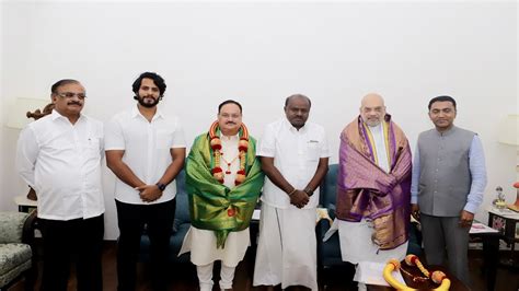 Lok Sabha Elections 2024 Jds Confirms Alliance With Bjp Led Nda Amit