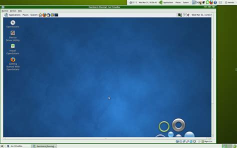Sabily Blogsphere Open Solaris Run On Linux Sabily By Virtualbox