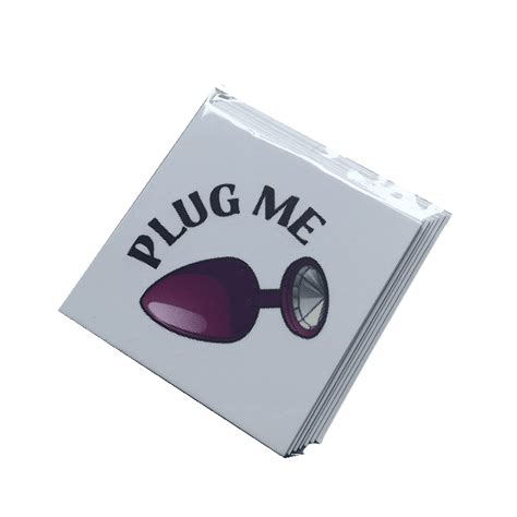 Plug Me Temporary Tattoo The Sissy Market