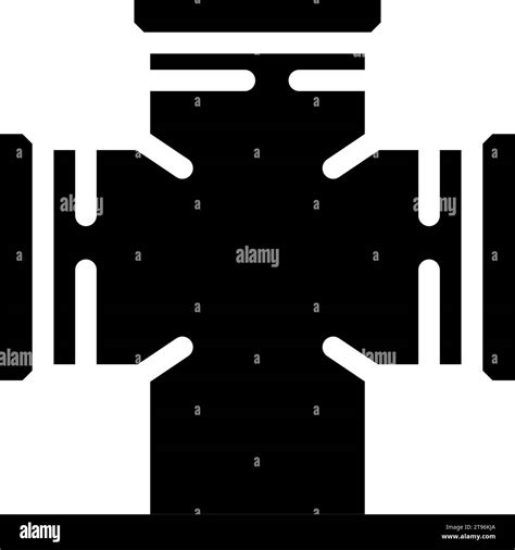 Engineering Pipeline Glyph Icon Vector Illustration Stock Vector Image And Art Alamy