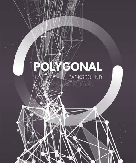 Wireframe Mesh Polygonal Sphere Stock Vector Illustration Of Ball Line