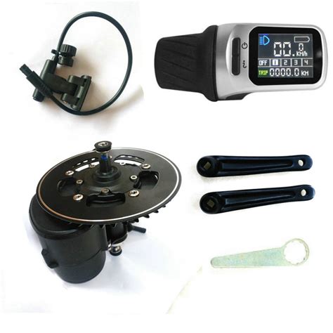 EBBS DIY Conversion Ebike Kit MidMotor Torque Sensor V W V V W High Speed Electric
