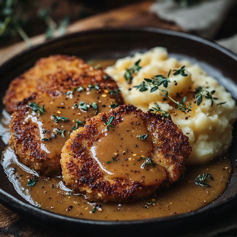 Crispy Buttermilk Fried Pork Cutlets With Pan Gravy Simply Recipes