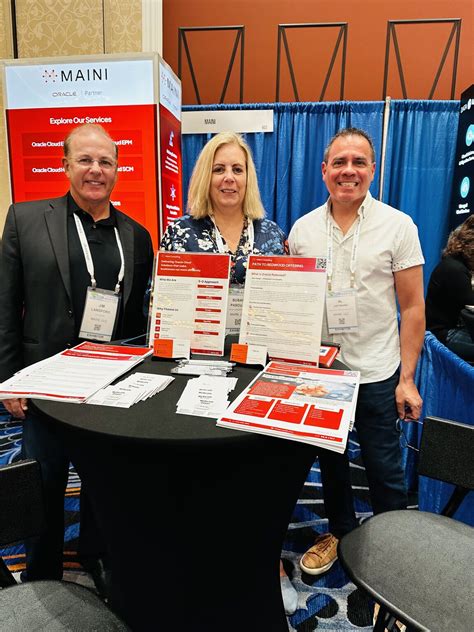 Maini Consulting On Linkedin Ascend2024 Oraclecloud Booth603