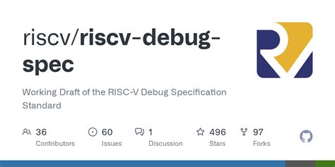 Github Riscvriscv Debug Spec Working Draft Of The Risc V Debug Specification Standard