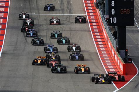 O Grid De Largada Do Gp Dos Eua Da Fórmula 1 2023 — Fórmula 1 — Grande