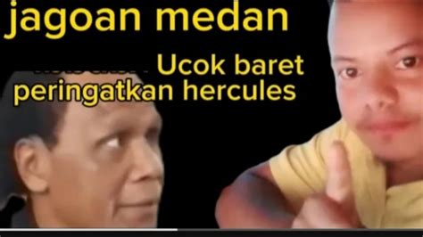 Foto Ucok Baret Siap Duel Dengan Hercules Sekali Sentil Saya Gulung