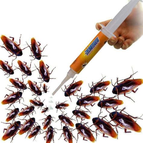 5 Pcs Cockroach Killer Gel Bait Cockroach Roach Killer Bait Gel 10g