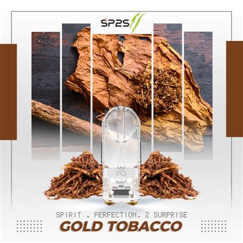 SP2S II PODS Gold Tobacco - Sp2s vape Official Shop Sp2s USA BUY Sp2s ...