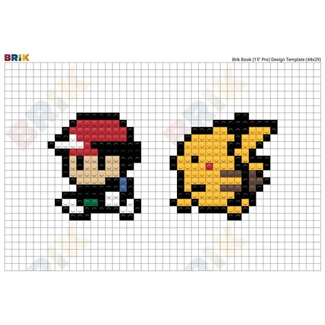 8 Bit Pikachu And Ash