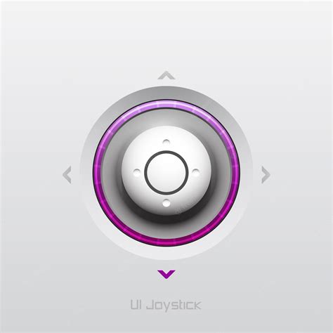 Premium Vector Joystick Ui Button Design