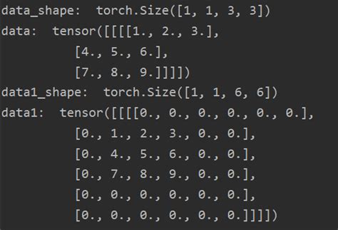 Pytorch 四种边界填充方式 Padding 抚琴尘世客 博客园
